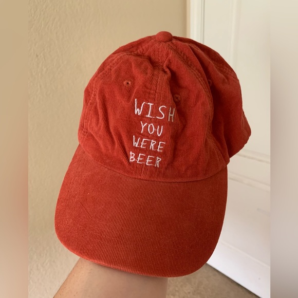 SK Hat | Accessories | Sk Hat Wish You Were Beer Corduroy Cap Orangered ...